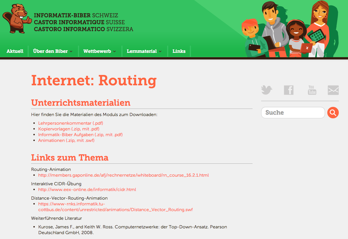 Informatik Biber – Informatik Inhalte an konkreten Aufgaben und durch eigenes Tüfteln lernen